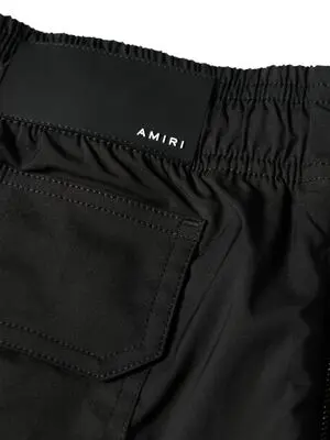 Amiri Ma Core-print Swim Shorts - Black