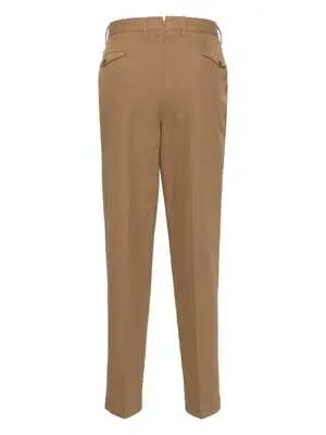 DELL'OGLIO Mid-rise Twill Chinos