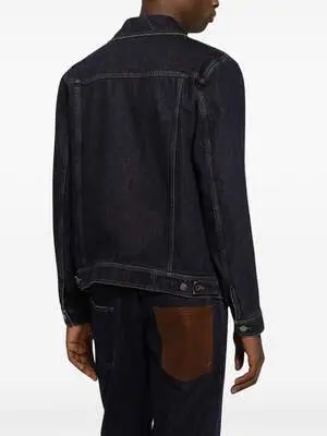 Dolce & Gabbana Logo-stamp Denim Jacket