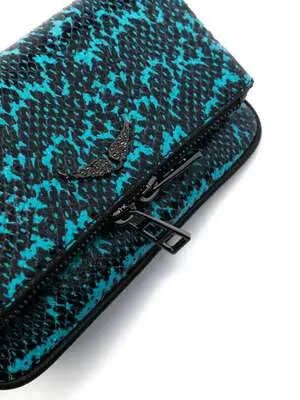 Zadig&Voltaire Rock Nano Wild Mini Bag - Blue