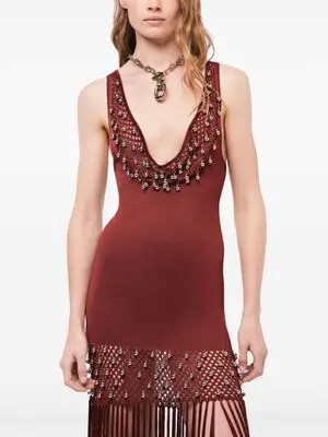 Rabanne Fringed Maxi Dress