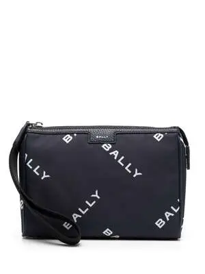 Bally Logo-print Clutch Bag