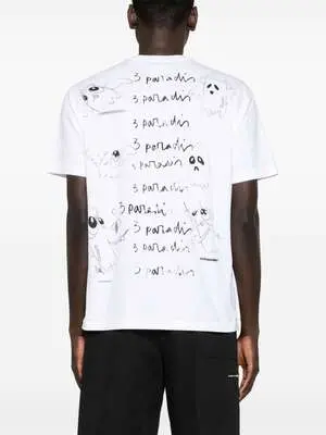 3.PARADIS X Edgar Plans Cotton T-shirt