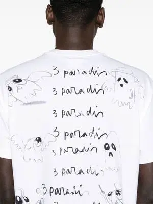 3.PARADIS X Edgar Plans Cotton T-shirt