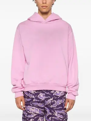 Acne Studios Logo-print Distressed Hoodie