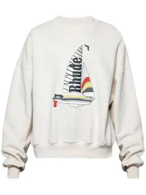 Rhude Catamaran Champion Cotton Sweatshirt