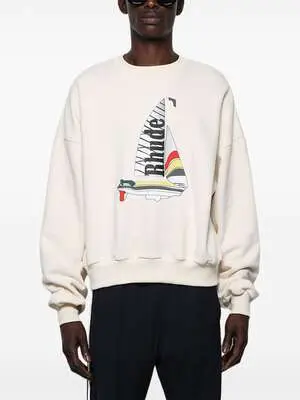 Rhude Catamaran Champion Cotton Sweatshirt