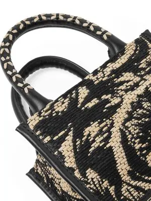 Versace Mini Barocco Athena Tote Bag - Black