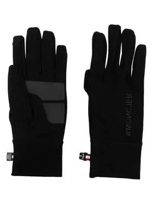 Moncler Scuba Jersey Gloves - Black