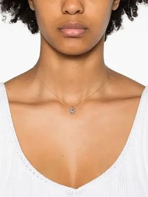 Adina Reyter 14kt Yellow Hamsa Diamond Pendant Necklace