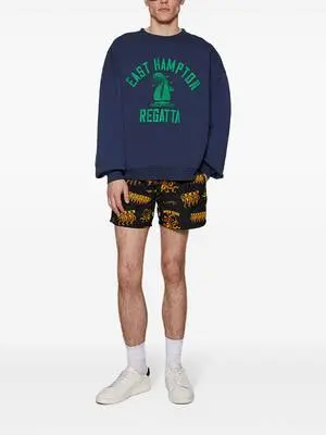 Rhude Hampton Regatta Cotton Sweatshirt
