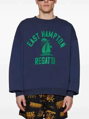 Rhude Hampton Regatta Cotton Sweatshirt