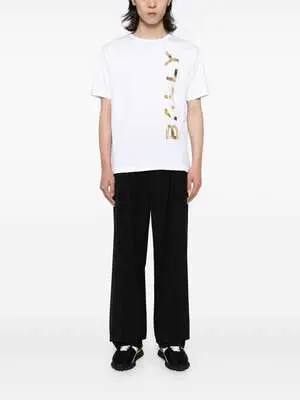 Bally Logo-print Organic Cotton T-shirt - White