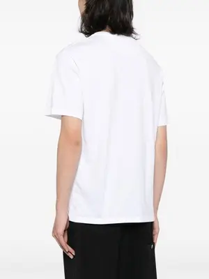 Bally Logo-print Organic Cotton T-shirt - White