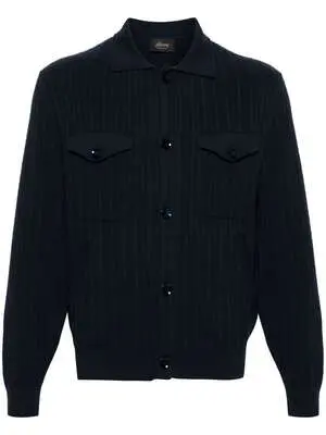 Brioni Spread-collar Buttoned Cardigan