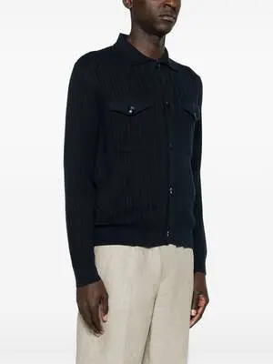 Brioni Spread-collar Buttoned Cardigan