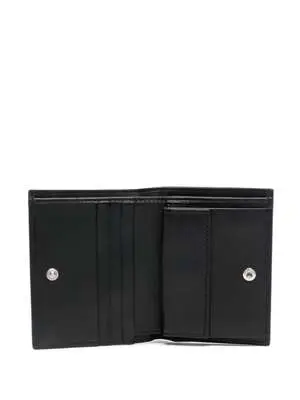 Marni Leather Bifold Wallet With Embroidery