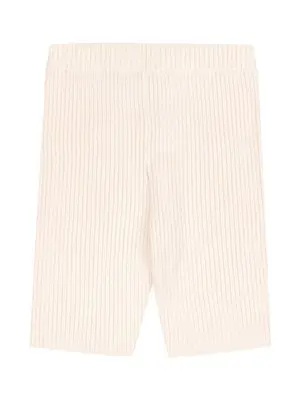 SPORTY & RICH Srhwc Ribbed-knit Shorts