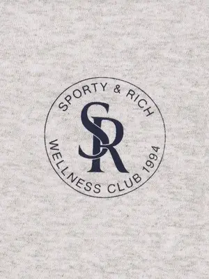 SPORTY & RICH Cotton Polo Top