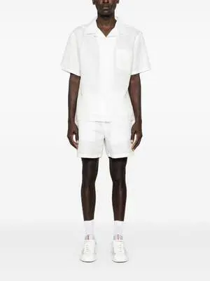 Missoni Zigzag-jacquard Bermuda Shorts - White