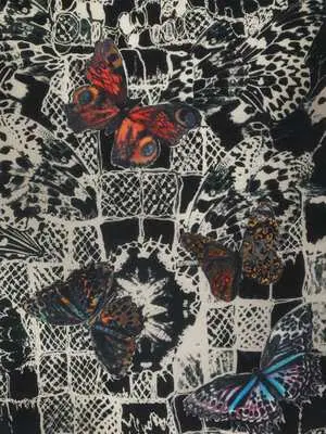 Zadig&Voltaire Blondie Butterfly Silk Scarf
