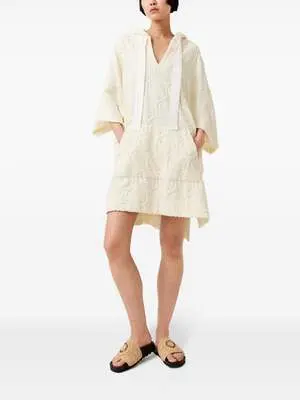 Stella McCartney Elyse Raffia Slides - Neutrals