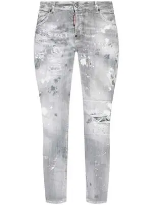 Dsquared2 Logo-patch Jeans