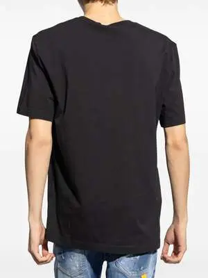 Dsquared2 Logo-appliquéd Cotton T-shirt
