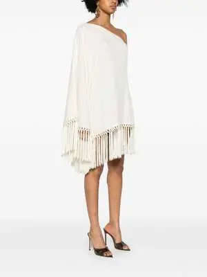 TALLER MARMO Arno One-shoulder Minidress - White