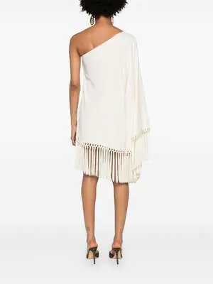 TALLER MARMO Arno One-shoulder Minidress - White