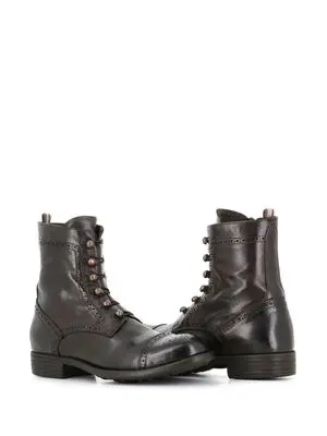 Officine Creative Lace-up Leather Boots