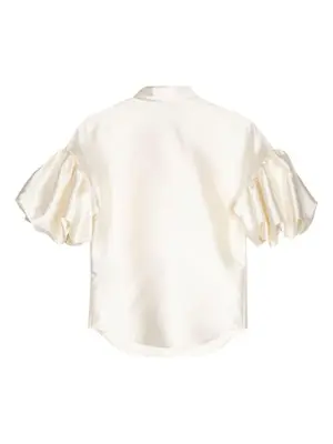 Dice Kayek Puff-sleeve Shirt