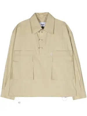 BONSAI Goa Safari Crinkled Shirt - Neutrals