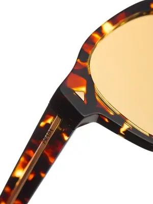 Prada Square-frame Sunglasses - Brown