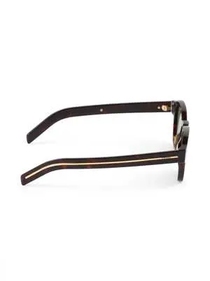 Prada Logo Square-frame Sunglasses - Brown
