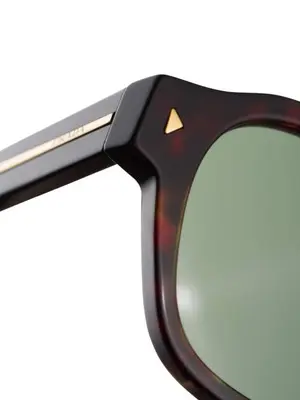 Prada Logo Square-frame Sunglasses - Brown