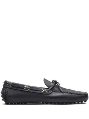 Car Shoe Lace-up Boat Shoes - Blue