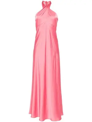 D.exterior Halterneck Maxi Dress
