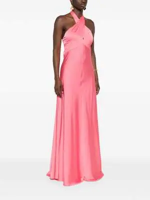 D.exterior Halterneck Maxi Dress
