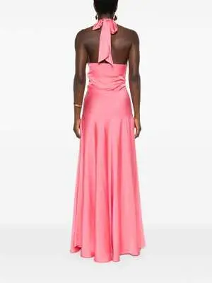 D.exterior Halterneck Maxi Dress
