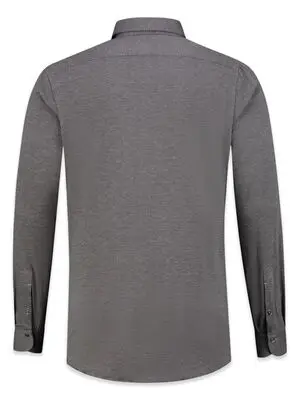 FINAMORE 1925 Long-sleeved Cotton-blend Shirt