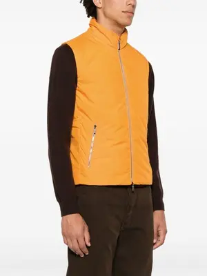MOORER Senio-skt Gilet - Orange