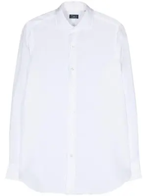FINAMORE 1925 Semi-sheer Long-sleeve Shirt