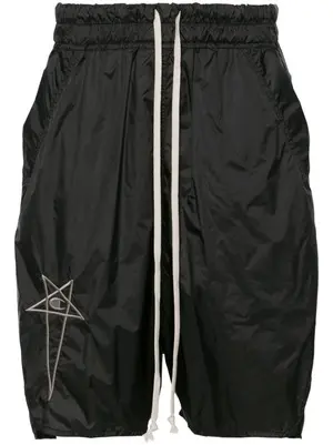 Rick Owens Beveled Track Shorts