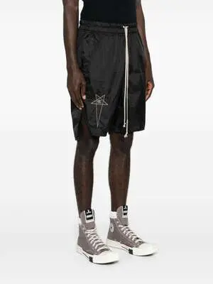 Rick Owens Beveled Track Shorts