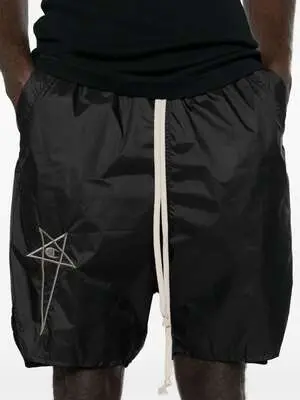 Rick Owens Beveled Track Shorts