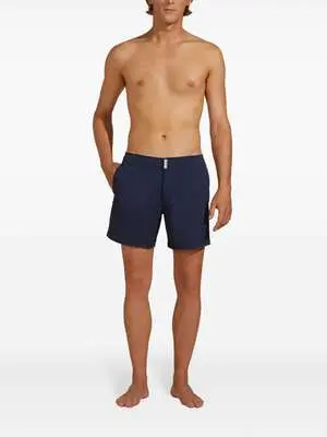 Vilebrequin Merise Logo-patch Swim Shorts - Blue
