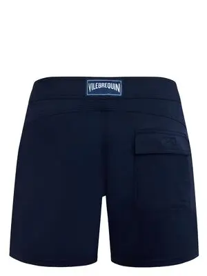 Vilebrequin Merise Logo-patch Swim Shorts - Blue