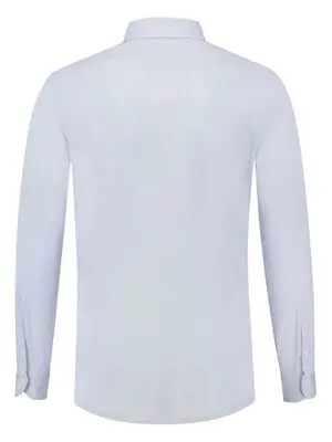 FINAMORE 1925 Eduardo Cotton Shirt - Blue