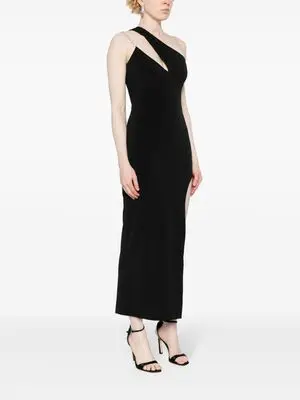 NISSA Asymmetric Design One-shoulder Dress